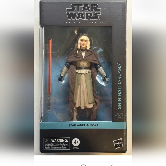 Hasbro | Toys | New Ahsoka Shin Hati Hasbro Star Wars Figure With Brown ...